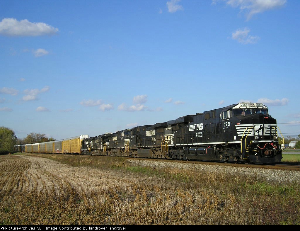 NS 7651 On NS 273 Eastbound